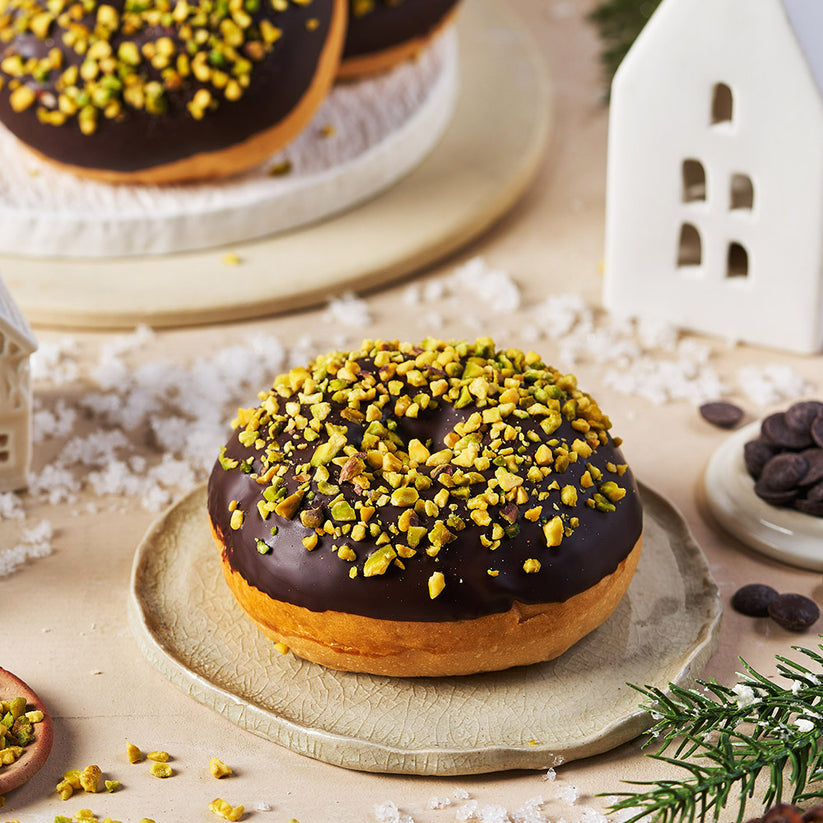 Choco Pistachio Ring – Kumori Japanese Bakery & Cafe